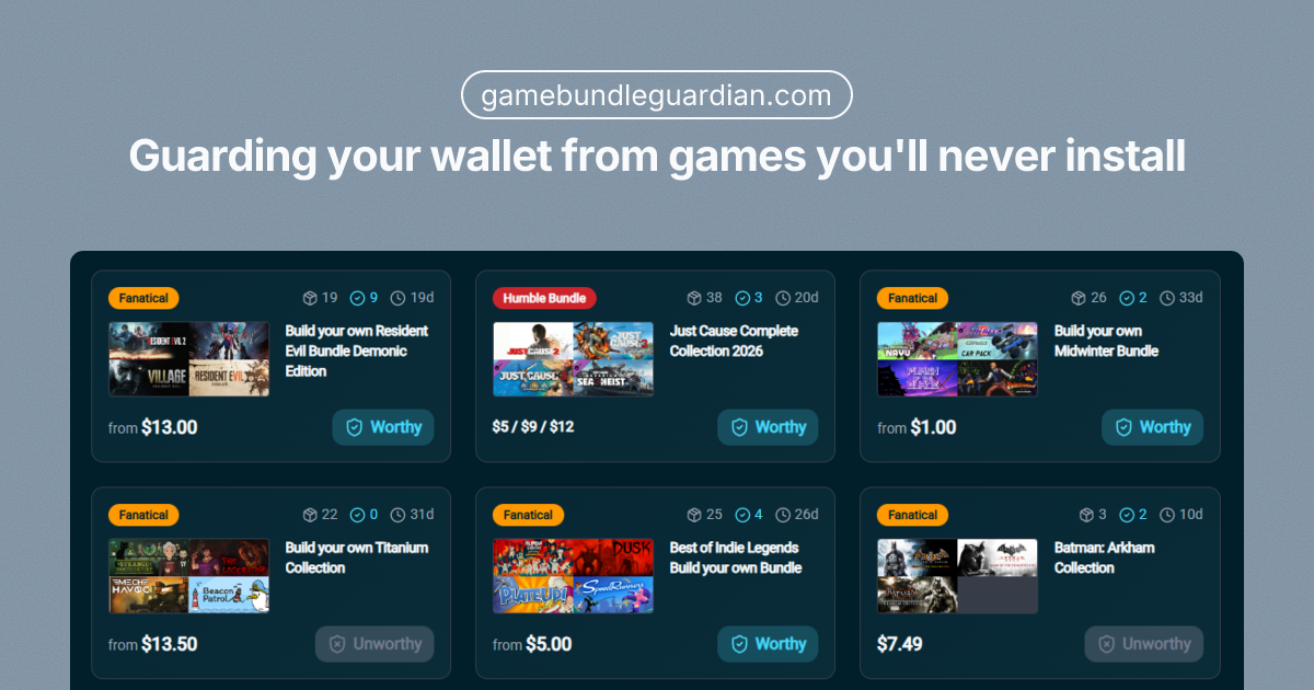 Is Build your own Legendary Bundle worth it?